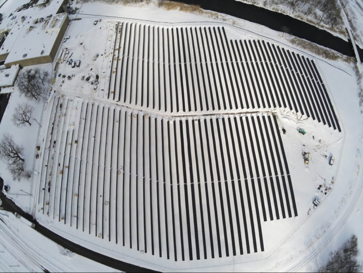 SOLAR TRACKERS + SNOW: Array Technologies' Innovative 'Snow Mode'